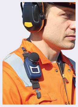 dBadge2ISPro Intrinsically Safe Noise Dosimeter with Audio Recording ...