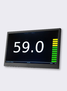 LiveNoise Terminal HDMI Output - Display Sound Levels on a Monitor or TV